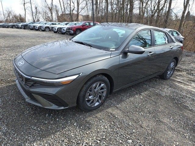 New 2025 Hyundai ELANTRA HYBRID Blue 4D Sedan in Pleasant Hills #H25783 ...