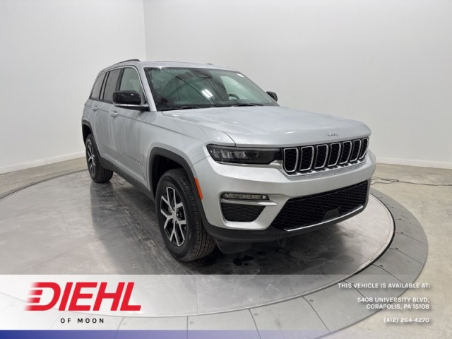 New 2025 Jeep Grand Cherokee Limited Utility in McKees Rocks #25MJ0493 | Diehl CDJR of Robinson