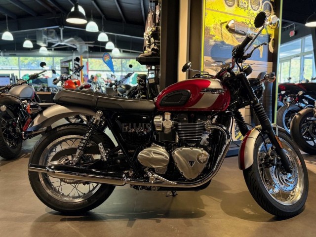 New 2025 Triumph Bonneville T120 – Elvis Presley Edition Carnival R in ...