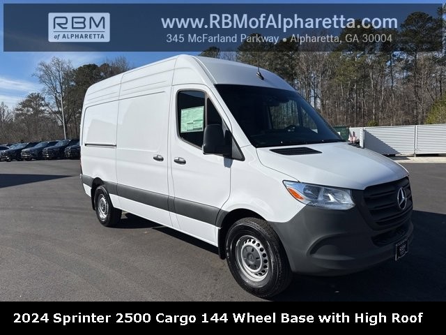 New 2024 Mercedes-Benz Sprinter Cargo Van 144 Wheel Base High Roof in ...
