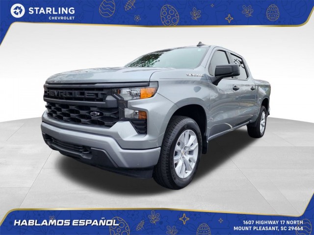 Certified Pre-Owned 2024 Chevrolet Silverado 1500 Custom Crew Cab in ...