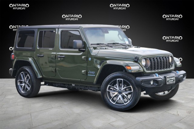 Certified Pre-Owned 2024 Jeep Wrangler 4xe Sport S Convertible in Ontario #P0289 | Ontario Hyundai