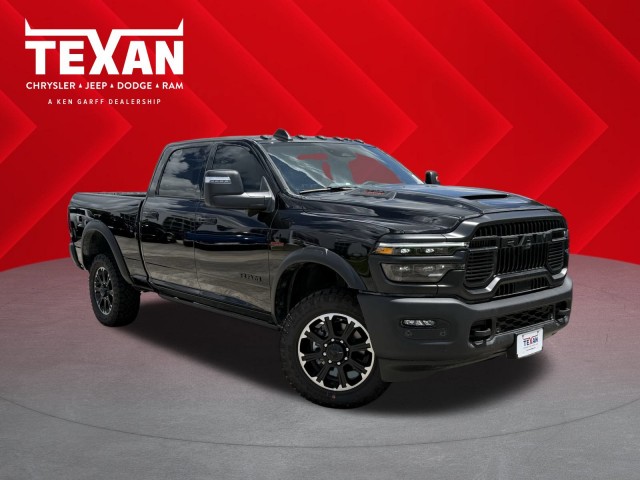 New 2025 RAM 2500 Rebel Crew Cab in Humble #SG507591 | Texan Chrysler Dodge Jeep Ram