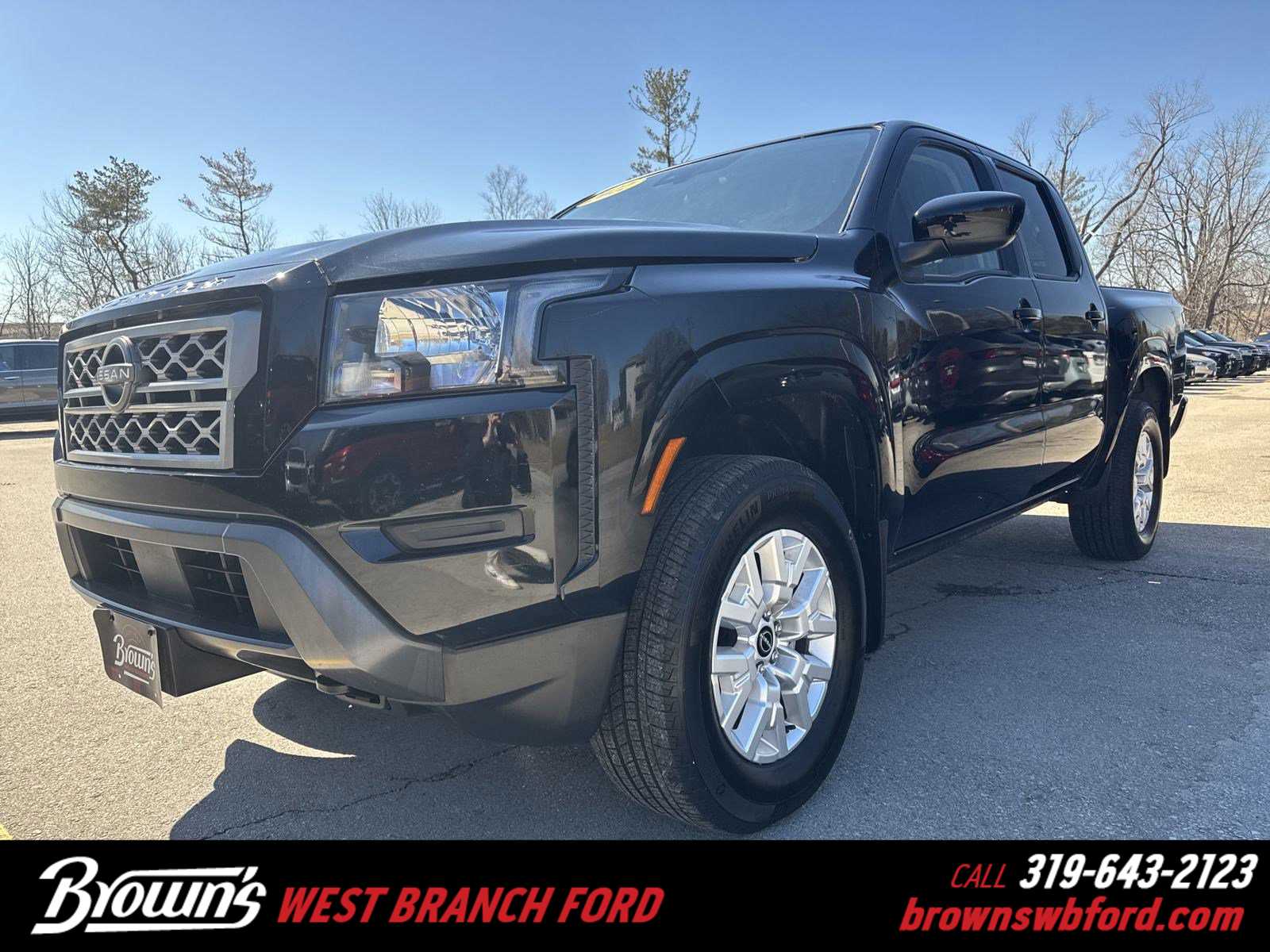 Pre-Owned 2022 Nissan Frontier SV 4 Door Crew Cab Short Bed Truck in West Branch #AP5102 | Brown ...