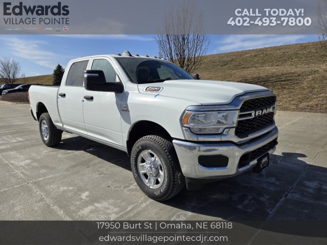 New 2024 Ram 2500 Tradesman 4D Crew Cab in Council Bluffs #FV223761 | Edwards Auto Group