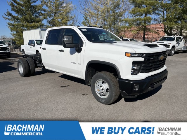 New 2024 Chevrolet Silverado 3500 HD Chassis Cab Work Truck Crew Cab in ...