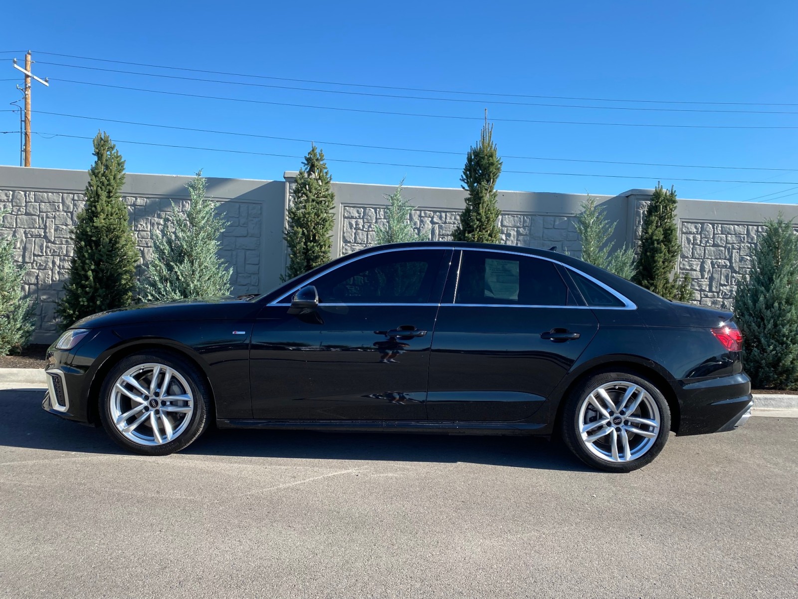 2022 Audi A4 S Line Black