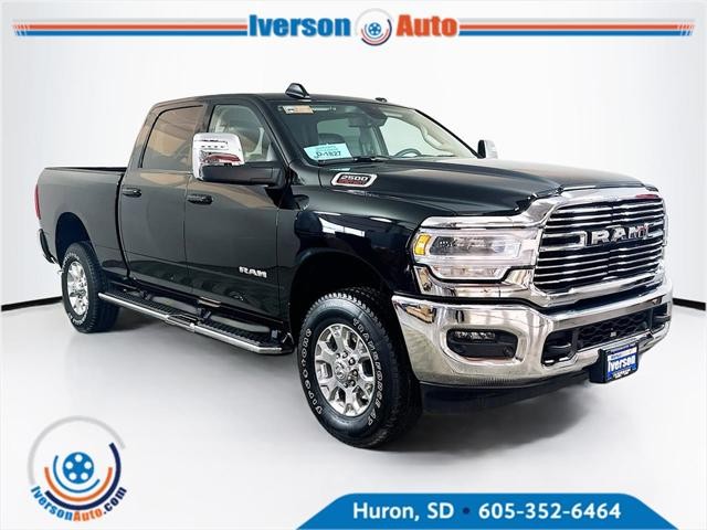 New 2024 RAM 2500 LARAMIE Crew Cab in Huron #4977 | Iverson CDJR Huron