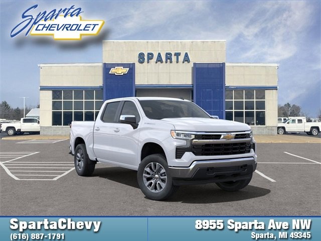 New 2025 Chevrolet Silverado 1500 LT (2FL) Crew Cab in Sparta #25T524 | Sparta Chevrolet, Inc.