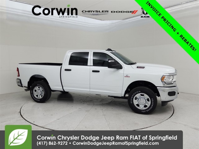 New 2024 RAM 3500 Tradesman Crew Cab in Springfield #1273157 | Corwin Chrysler Dodge Jeep Ram ...