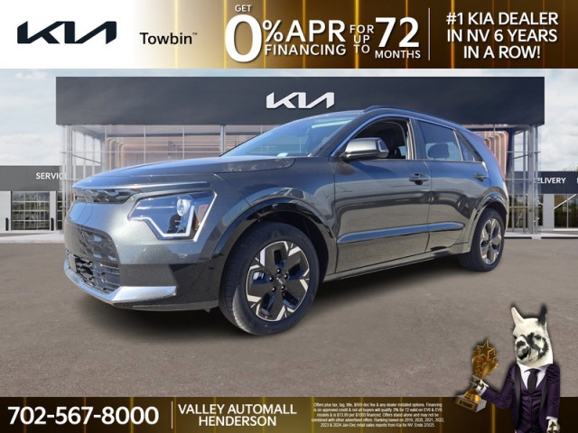 New 2025 Kia Niro EV Wind 4D Sport Utility in Henderson #N2878 | Towbin Kia