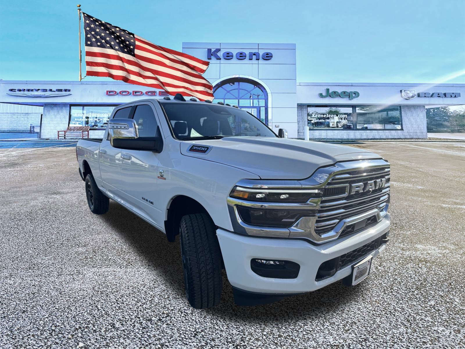New 2025 RAM 3500 LARAMIE Crew Cab in Keene #G83001 | Keene Chrysler Dodge Jeep Ram