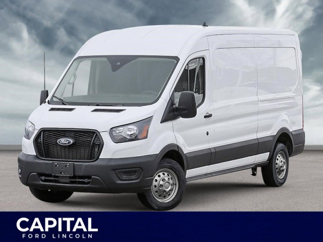 New 2025 Ford Transit Cargo Van Full-size Cargo Van in Regina #S1353 | Capital Ford Lincoln