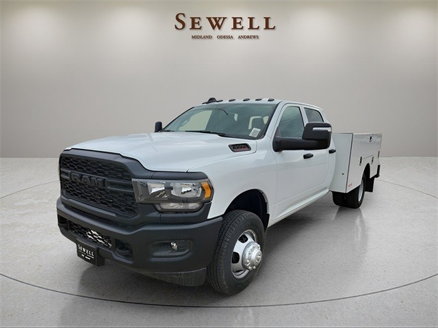 New 2024 RAM 3500 Chassis Cab Tradesman Crew Cab in Andrews #J47693 | Sewell Chrysler Dodge Jeep Ram