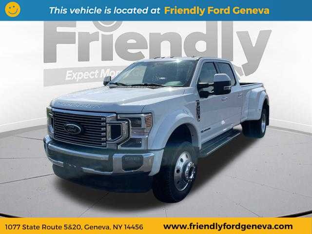 Pre-Owned 2022 Ford Super Duty F-450 DRW LARIAT Crew Cab Pickup in Rome #R3984 | Friendly ...
