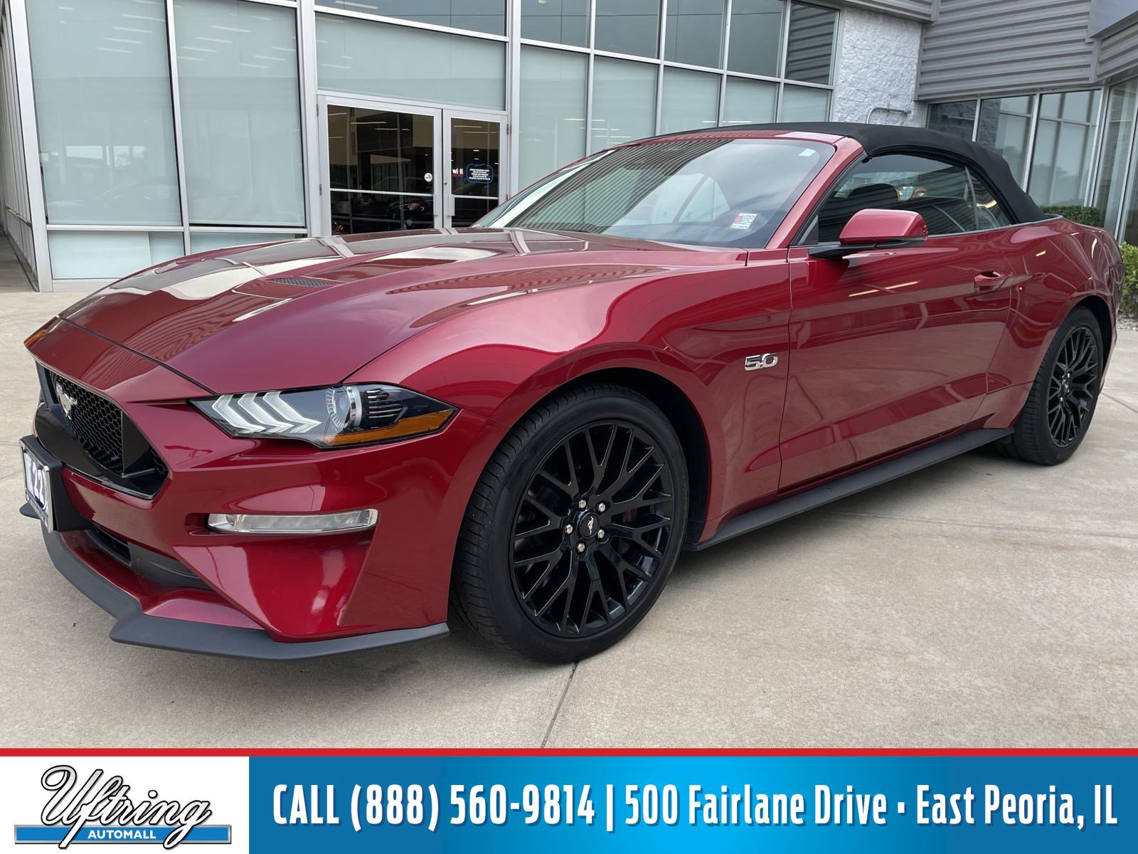 2022 Mustang Ruby Red