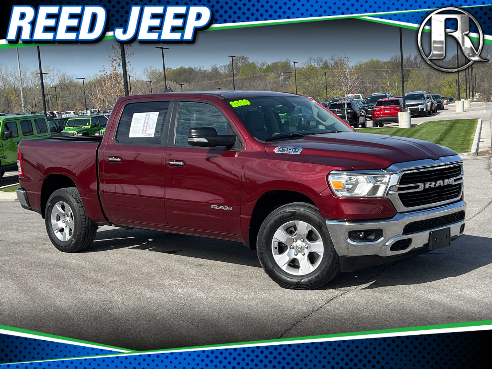 Pre-Owned 2020 Ram 1500 Big Horn Crew Cab Pickup in Merriam #6194 ...