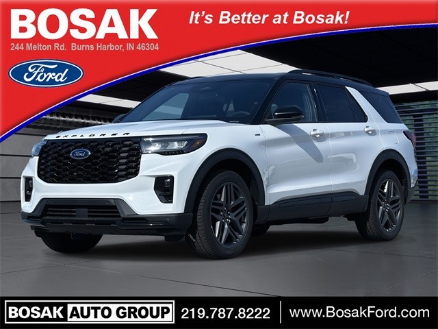 New 2025 Ford Explorer ST-Line 4D Sport Utility in #F25010 | Bosak Auto ...