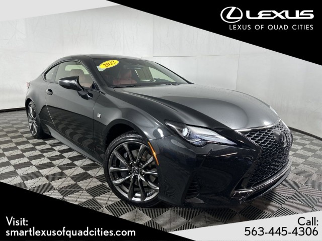 Pre-Owned 2022 Lexus RC RC 350 F SPORT 2dr Car in Davenport #L0N011777 ...