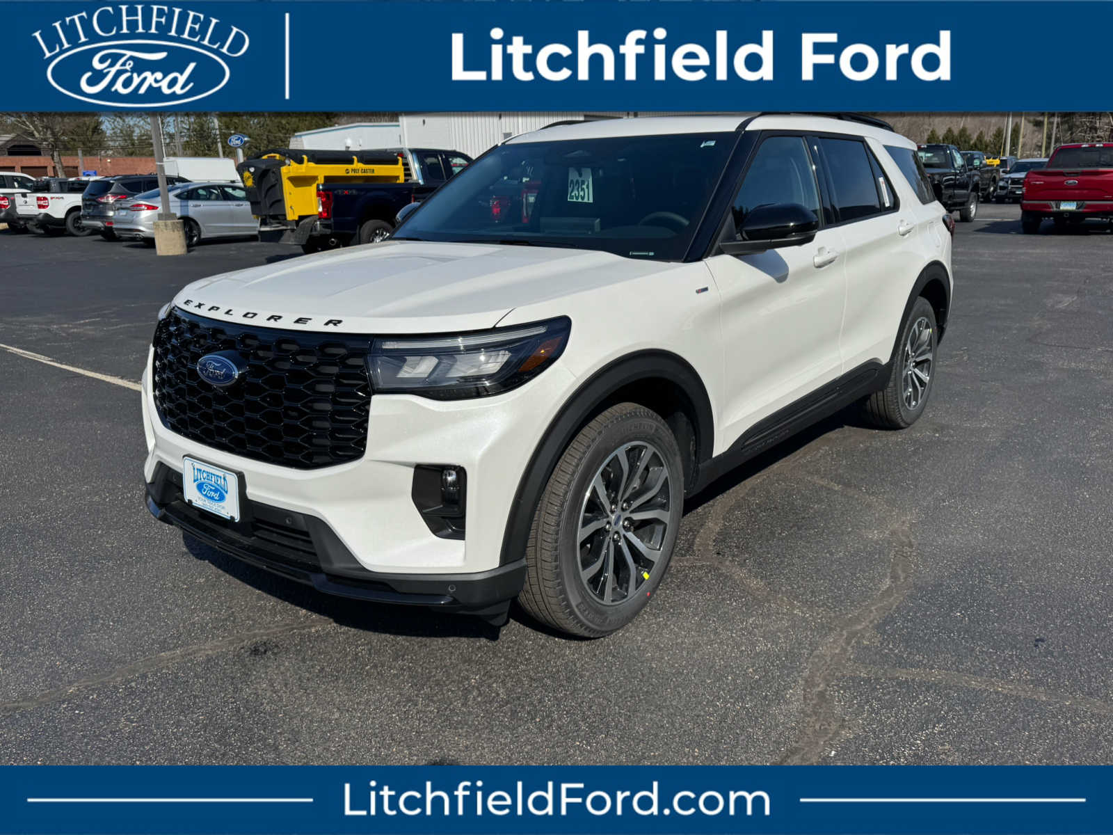 New 2025 Ford Explorer ST-Line Sport Utility in Litchfield #2351 ...