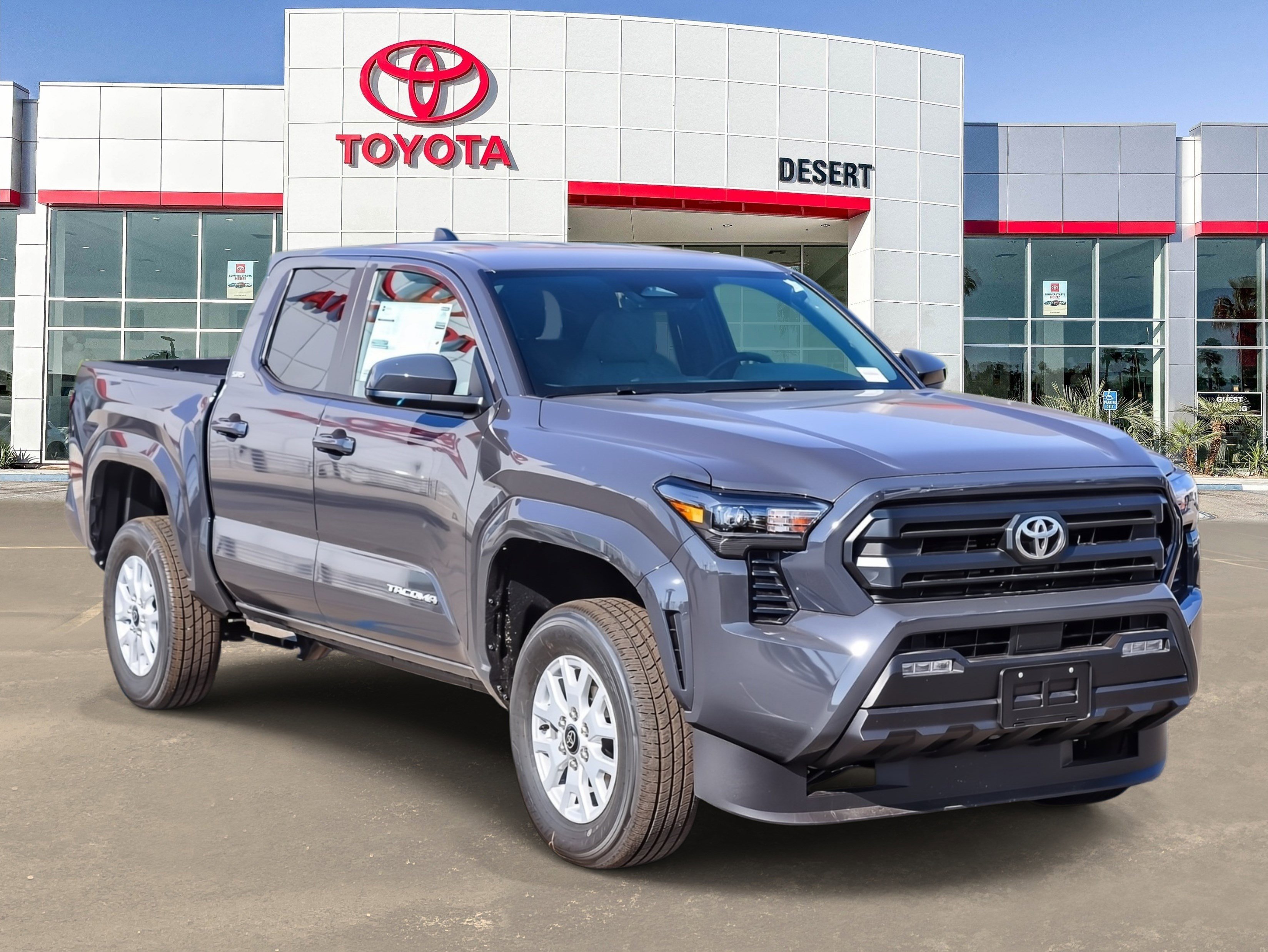 New 2025 Toyota Tacoma SR5 4X4 DOUBLE CAB in Cathedral City #252243 | Toyota of the Desert
