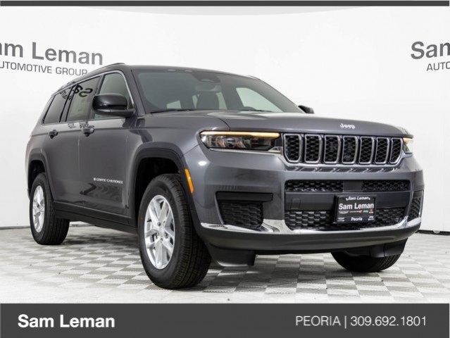 New 2025 Jeep Grand Cherokee L Laredo Sport Utility in Peoria #J7952 | Sam Leman Chrysler Jeep ...