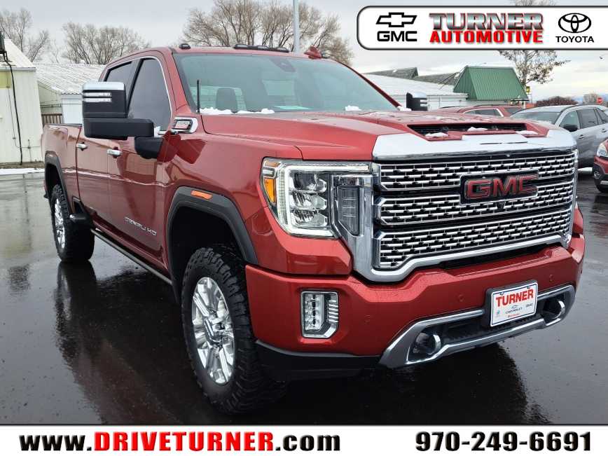 Pre-Owned 2022 GMC Sierra 2500HD Denali Crew Cab Pickup in Montrose #U6874 | Turner Toyota