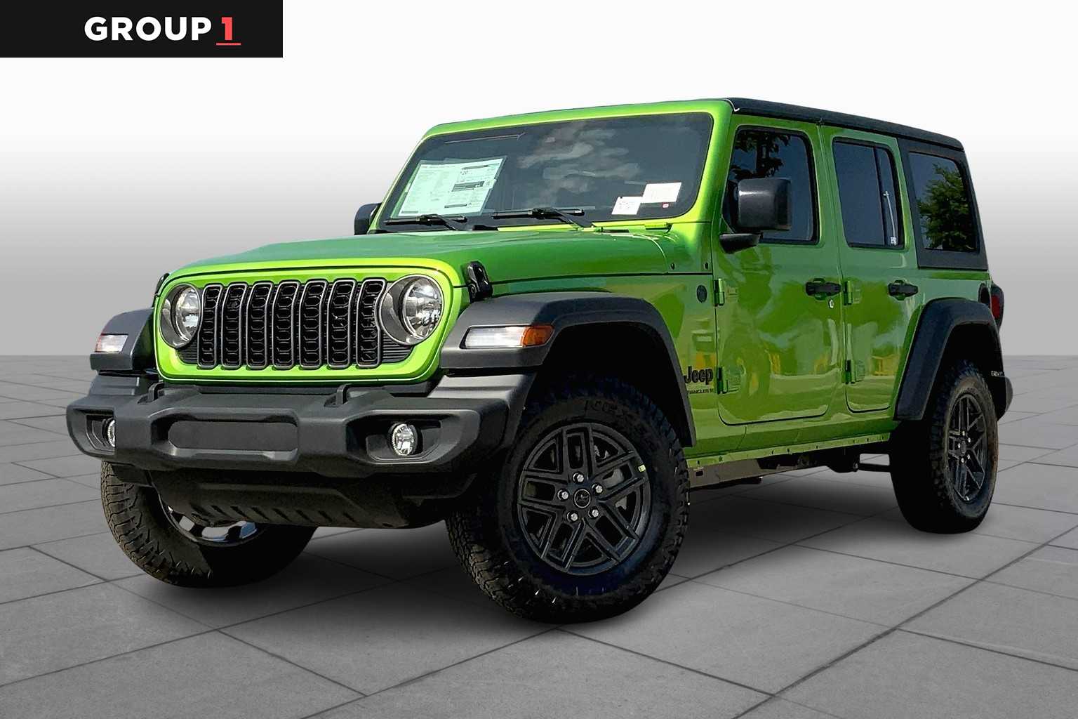 New 2025 Jeep Wrangler Sport Utility in Houston #SW554558 | Group 1 Automotive