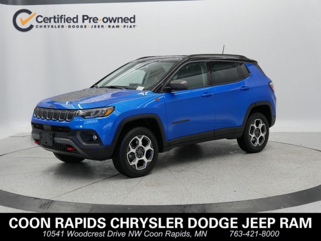 Pre-Owned 2022 Jeep Compass Trailhawk 4D Sport Utility in Minneapolis #LNT132757 | Coon Rapids ...