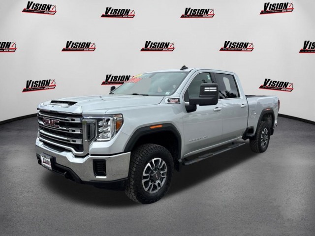 Pre-Owned 2021 GMC Sierra 2500HD SLE 4D Crew Cab in Rochester #HW10630A | Vision Auto Group