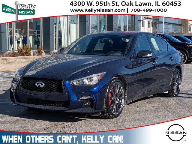Pre-Owned 2024 INFINITI Q50 RED SPORT 400 4dr Car in Oak Lawn #P7207 | Kelly Nissan