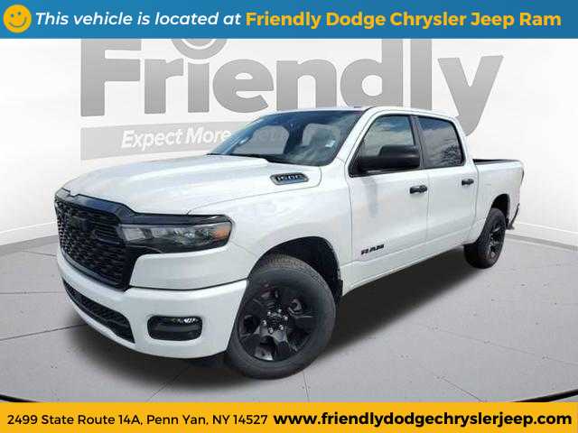 New 2025 RAM 1500 Tradesman Crew Cab in Rome #25252 | Friendly Chrysler Dodge Jeep RAM of Rome