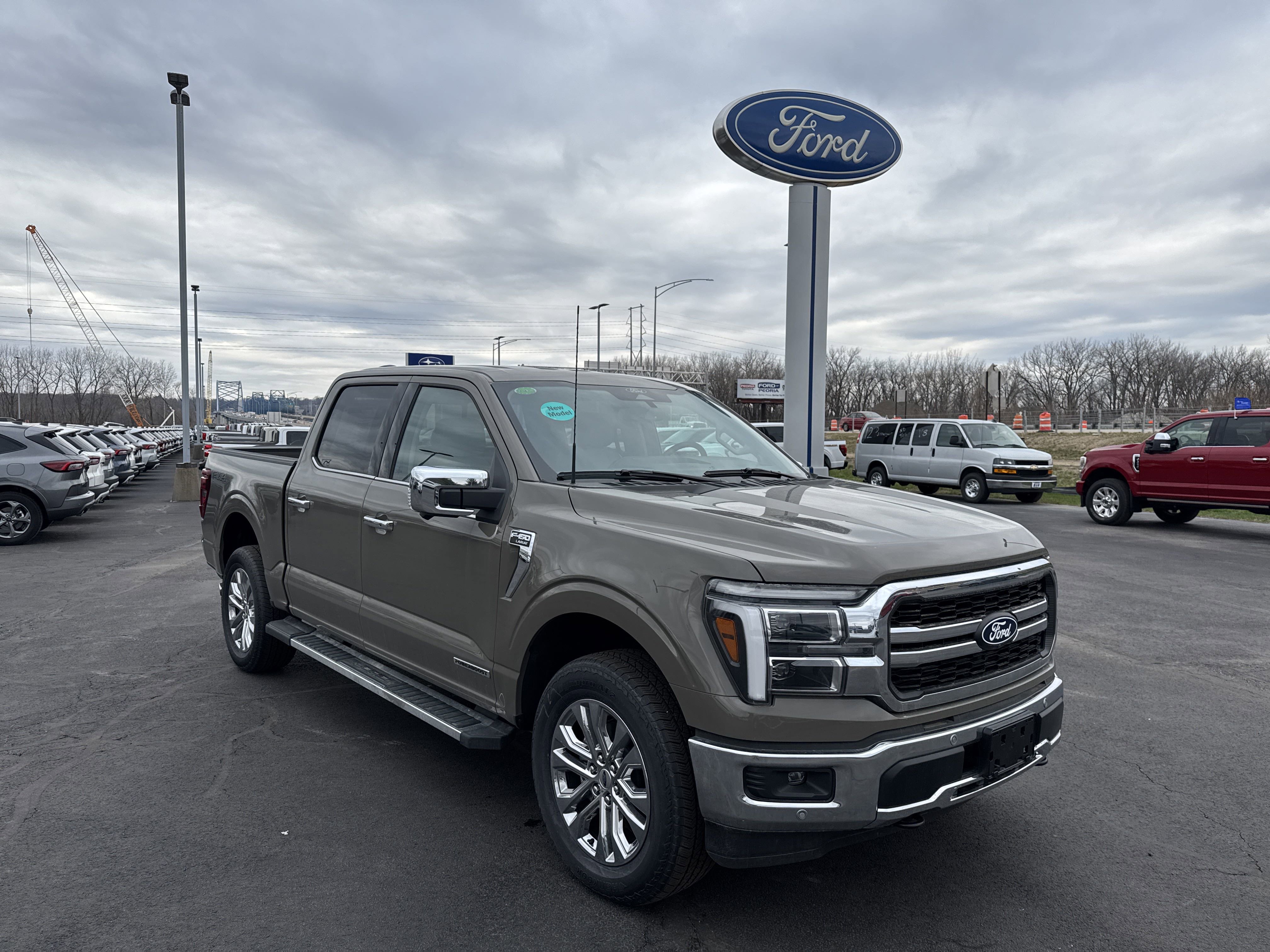 New 2025 Ford F-150 Lariat® SuperCrew® in East Peoria #2501240 ...