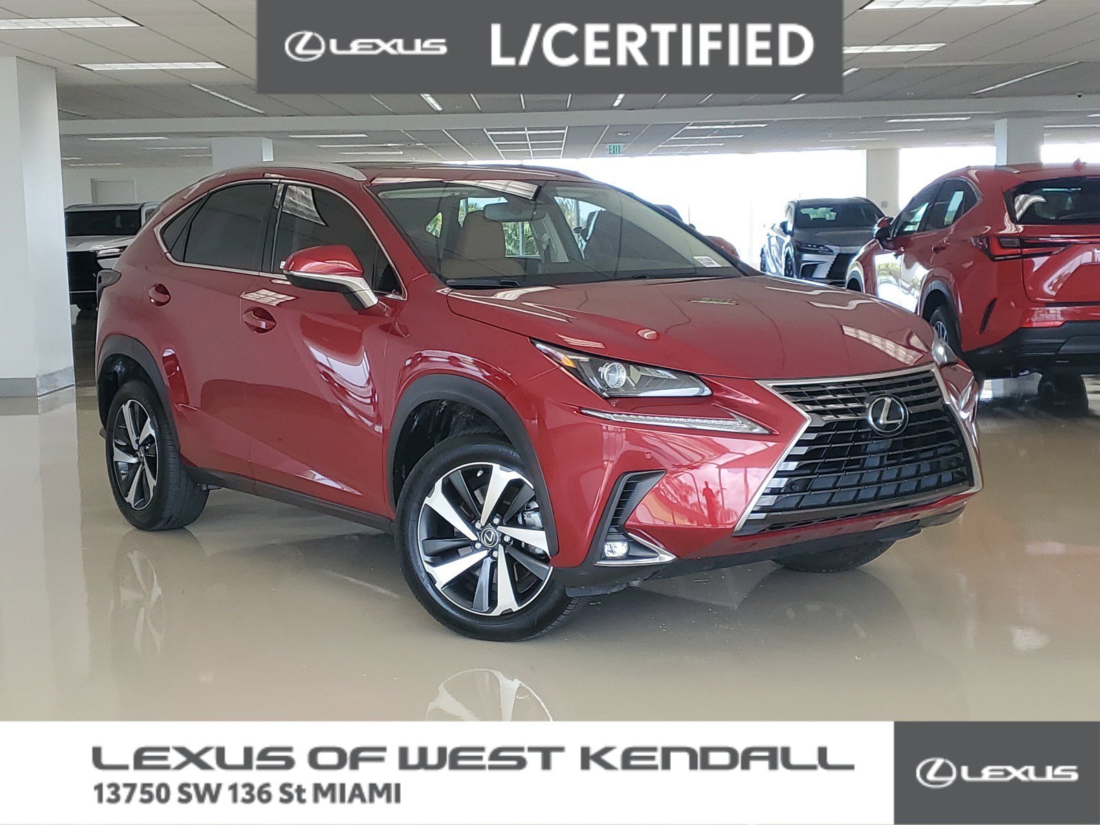 L/Certified 2021 Lexus NX 300 NX 300 SUV in Miami #N35106A | Lexus of ...