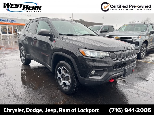 Pre-Owned 2022 Jeep Compass Trailhawk 4D Sport Utility in Williamsville #DL25L087 | West Herr ...