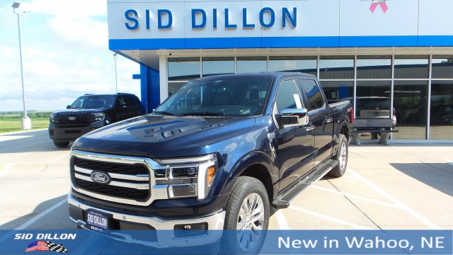 New 2025 Ford F-150 Lariat® SuperCrew® in Wahoo #9F1587 | Sid Dillon Ford Wahoo