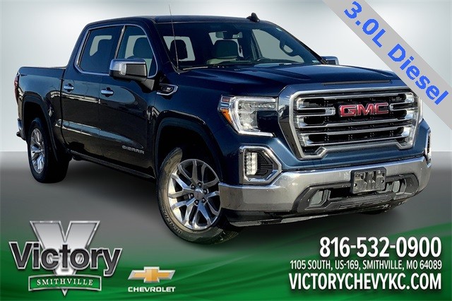 Pre-Owned 2021 GMC Sierra 1500 SLT 4D Crew Cab in Smithville #B193786 | Victory Auto Group