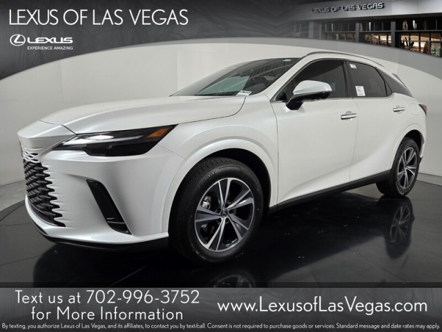 New Eminent White Pearl 2025 Lexus RX 350 PREMIUM 4D Sport Utility in ...