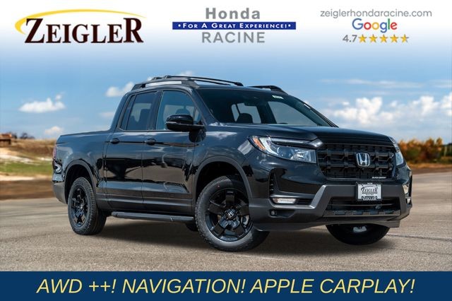 New 2025 Honda Ridgeline Black Edition 4D Crew Cab in Mt Pleasant #68399 | Zeigler Honda of Racine