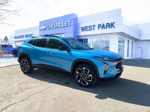 New 2025 Chevrolet Trax 2RS Sport Utility in Altona #028373 | West Park ...