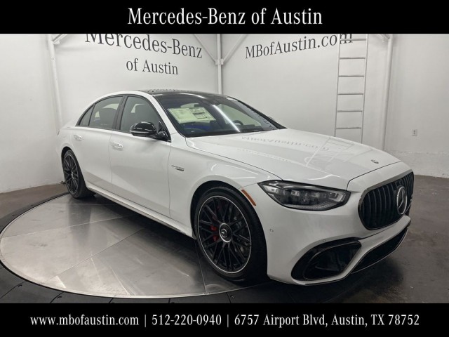 New 2026 Mercedes-Benz S-Class S 63 E AMG® 4D Sedan in Austin #M68264 ...