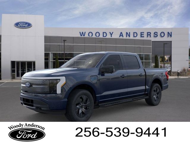 New 2025 Ford F-150 Lightning Flash SuperCrew in Huntsville #25T926 | Woody Anderson Ford