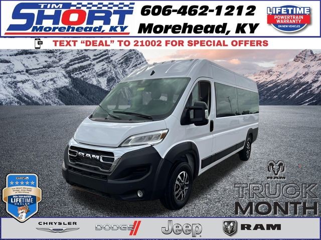New 2024 Ram ProMaster 3500 Window Van High Roof 3D Extended Cargo Van ...