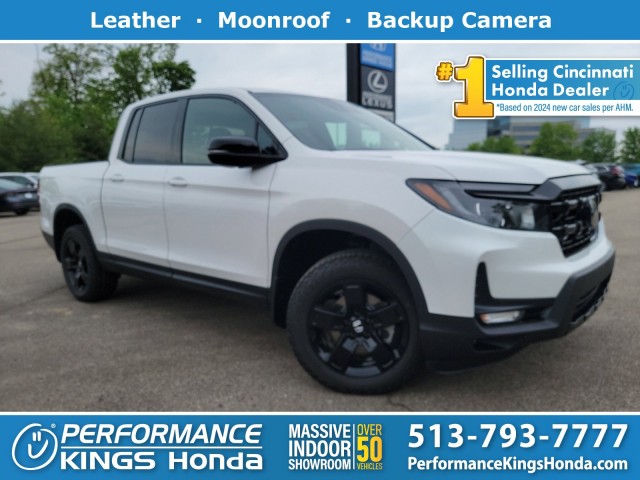 New 2025 Honda Ridgeline Black Edition Crew Cab Pickup in Cincinnati #SB043563 | Performance ...