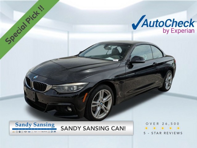 Pre-Owned 2018 BMW 4 Series 430i xDrive 2D Convertible in Pensacola #B9764A | Sandy Sansing ...