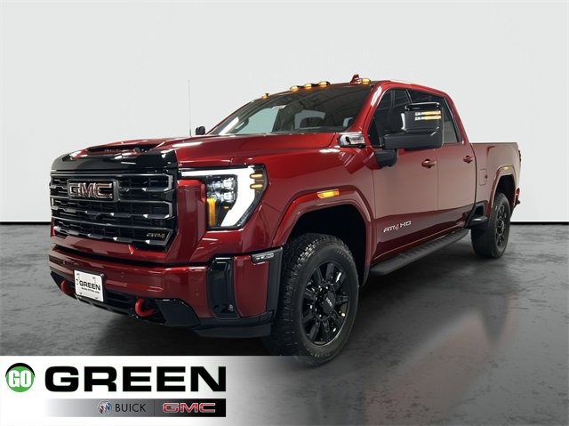 New 2025 GMC Sierra 2500 HD AT4 Crew Cab in Davenport #24064 | Green ...