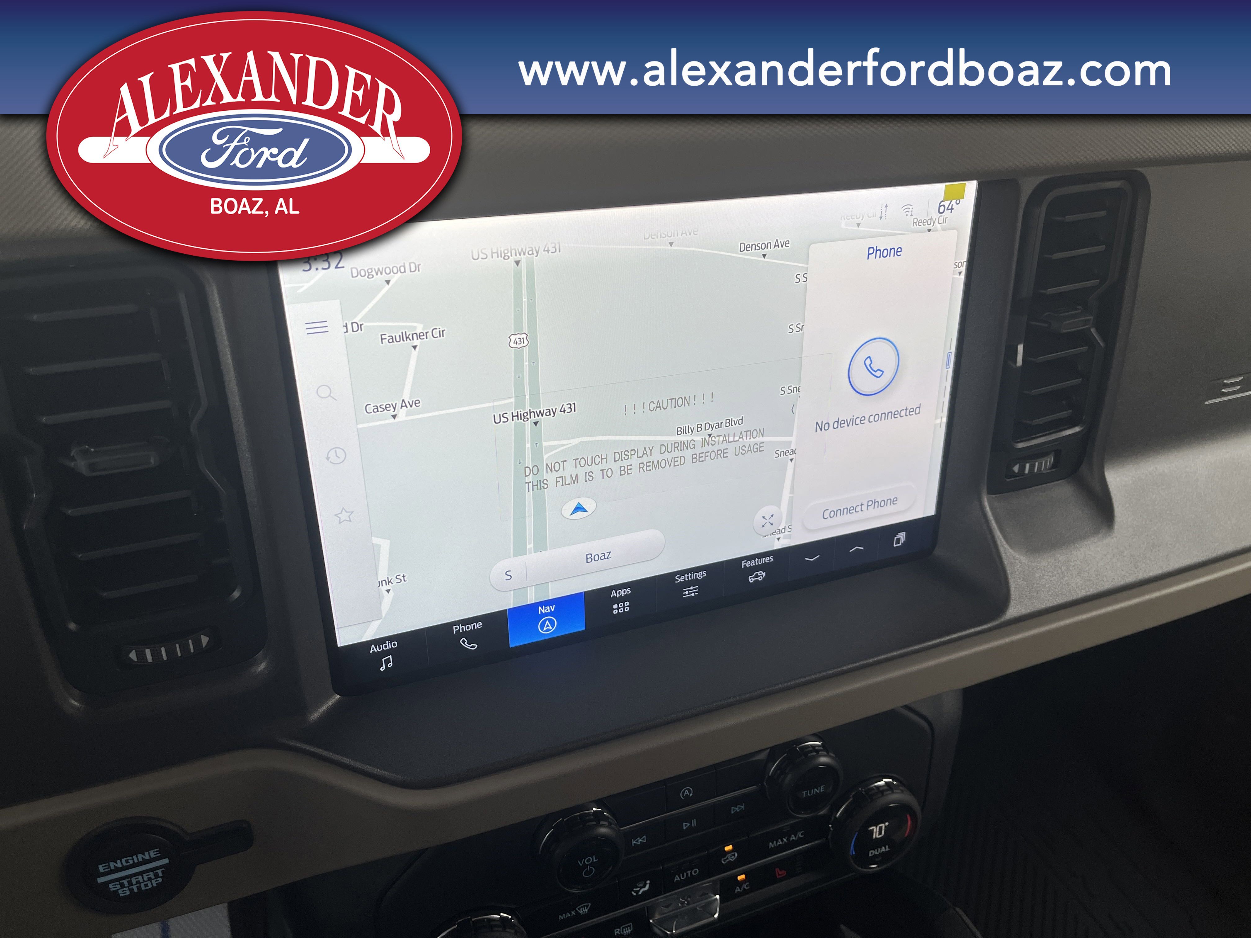New 2025 Ford Bronco Big Bend® 4 Door in Boaz #155043 | Alexander Ford