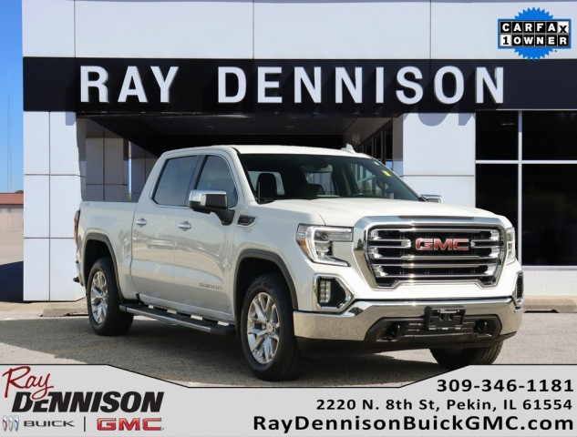 Pre-Owned 2021 GMC Sierra 1500 SLT Crew Cab in Pekin #D495A | Ray Dennison Buick GMC