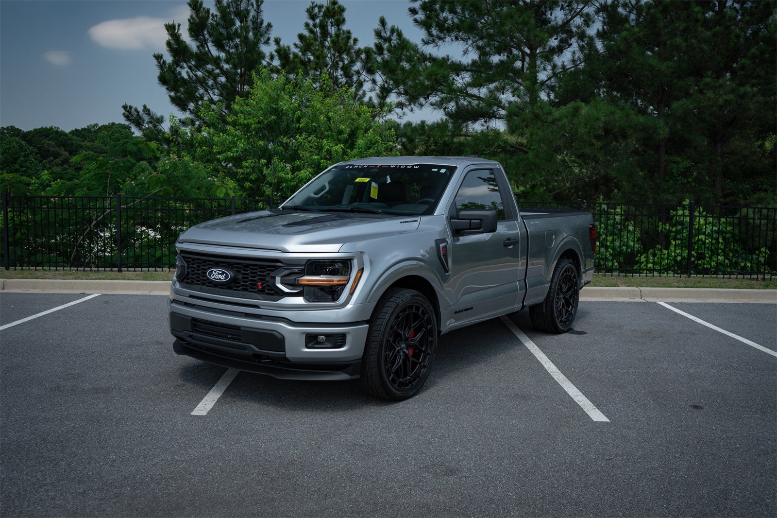 New 2025 Ford F-150 XL with Black Widow Supercharged Package Regular ...
