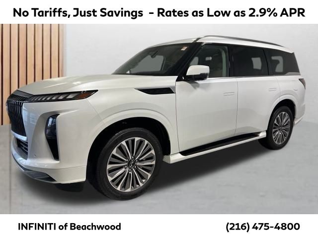 New 2025 INFINITI QX80 LUXE 4D Sport Utility in Beachwood #B25255 | INFINITI of Beachwood